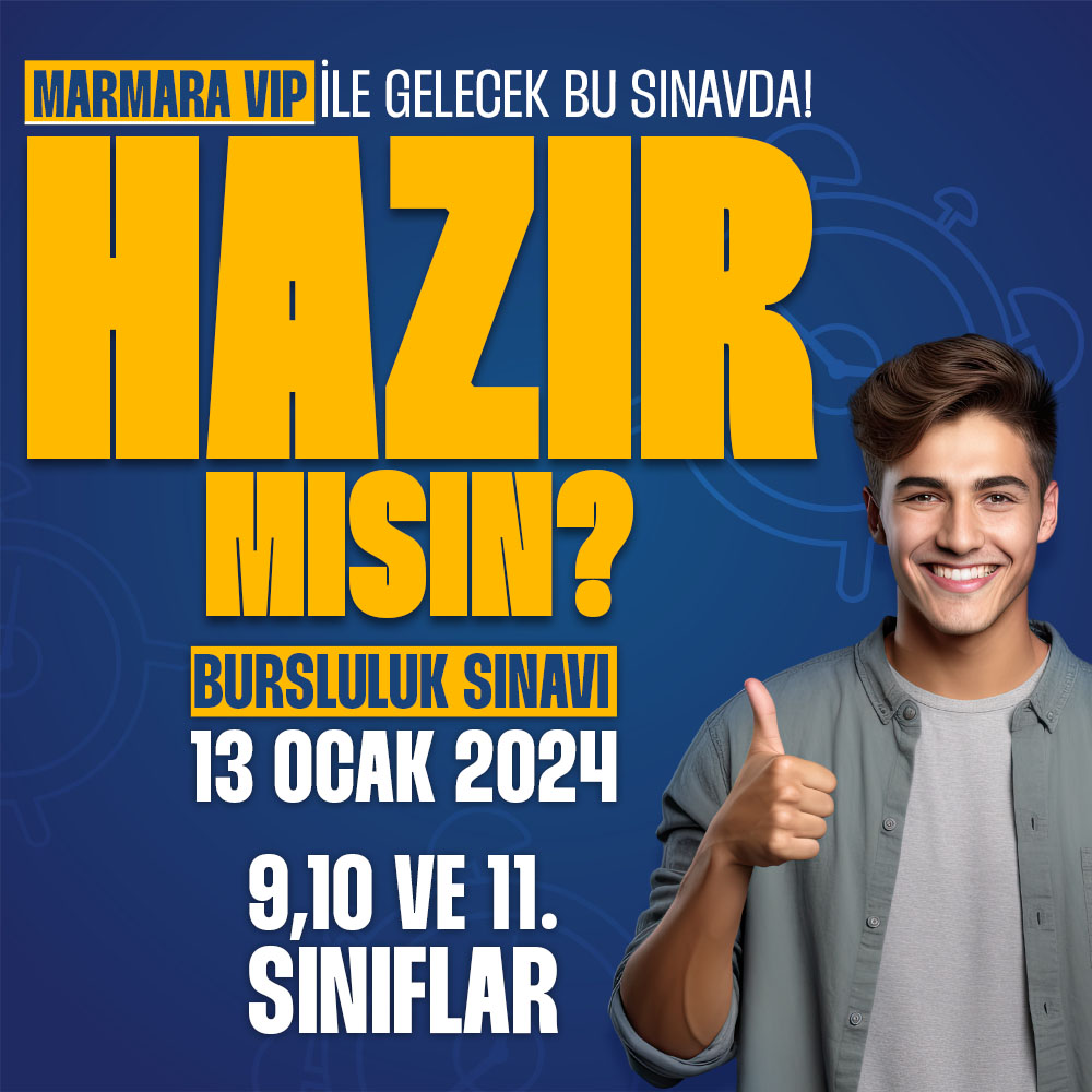 Adana YKS (TYT- AYT) Vip Hazırlık Kursu | Marmara Vip